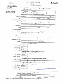 Cyprus Company Documents