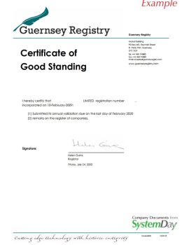 Guernsey Company Documents